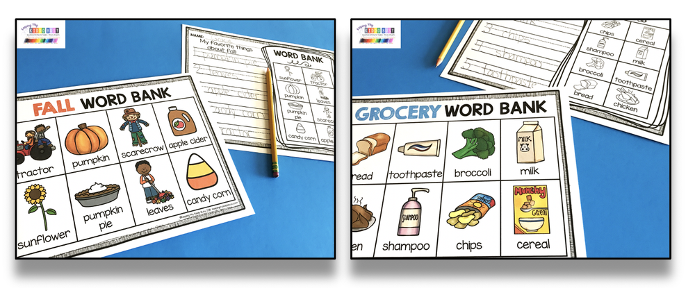 Writing Lists in Kindergarten - Unit 2 FREEBIE — Keeping My Kiddo Busy