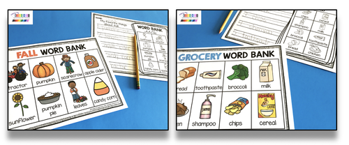 Writing Lists in Kindergarten - Unit 2 FREEBIE — Keeping My Kiddo Busy