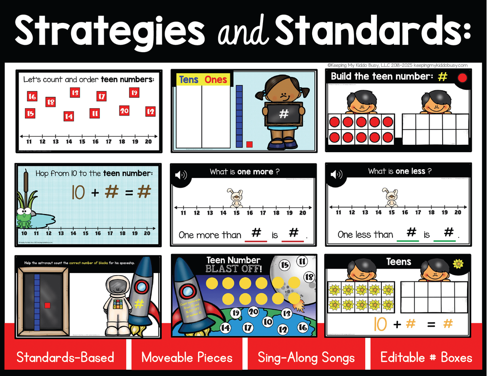 Teen Numbers & Place Value - FREEBIES — Keeping My Kiddo Busy