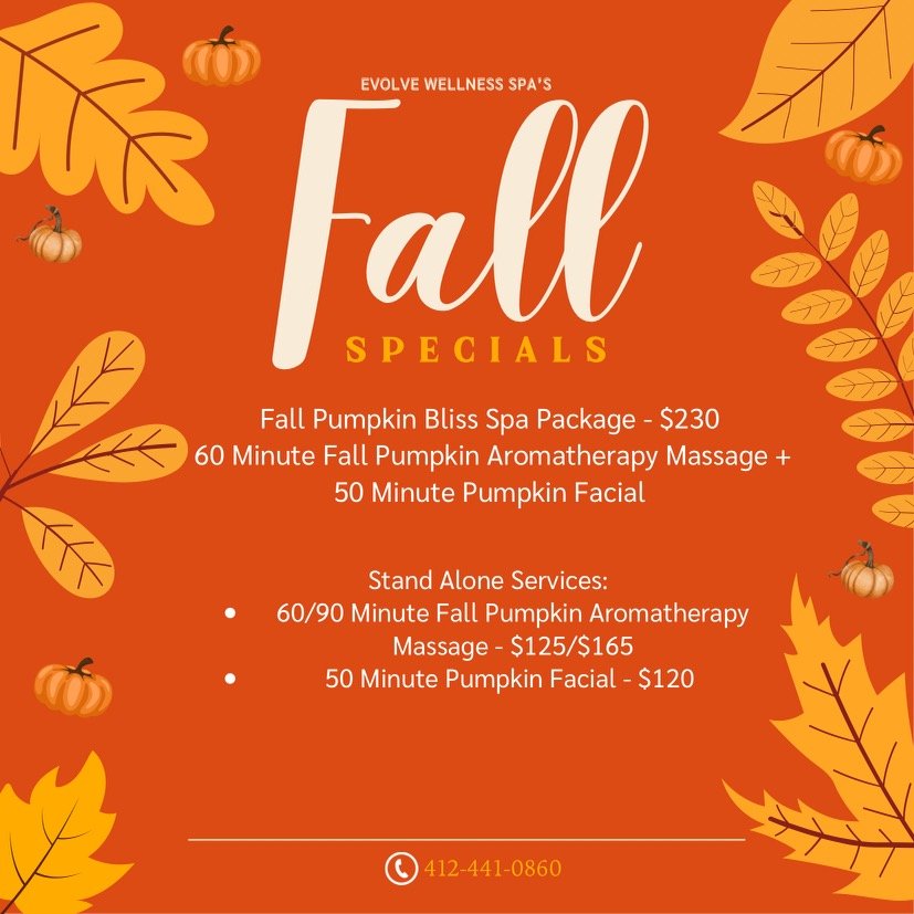 Specials — Evolve Wellness Spa