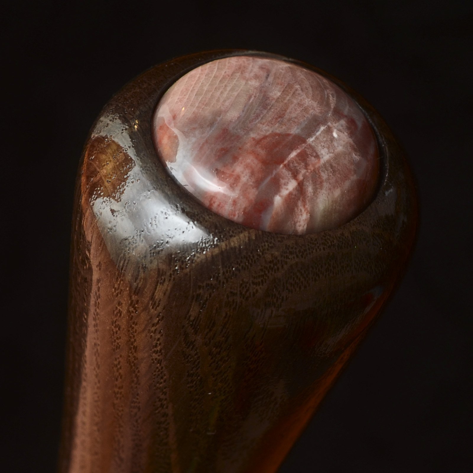 Handmade Lathe Turned Walking Stick — Gillis Canes, LLC