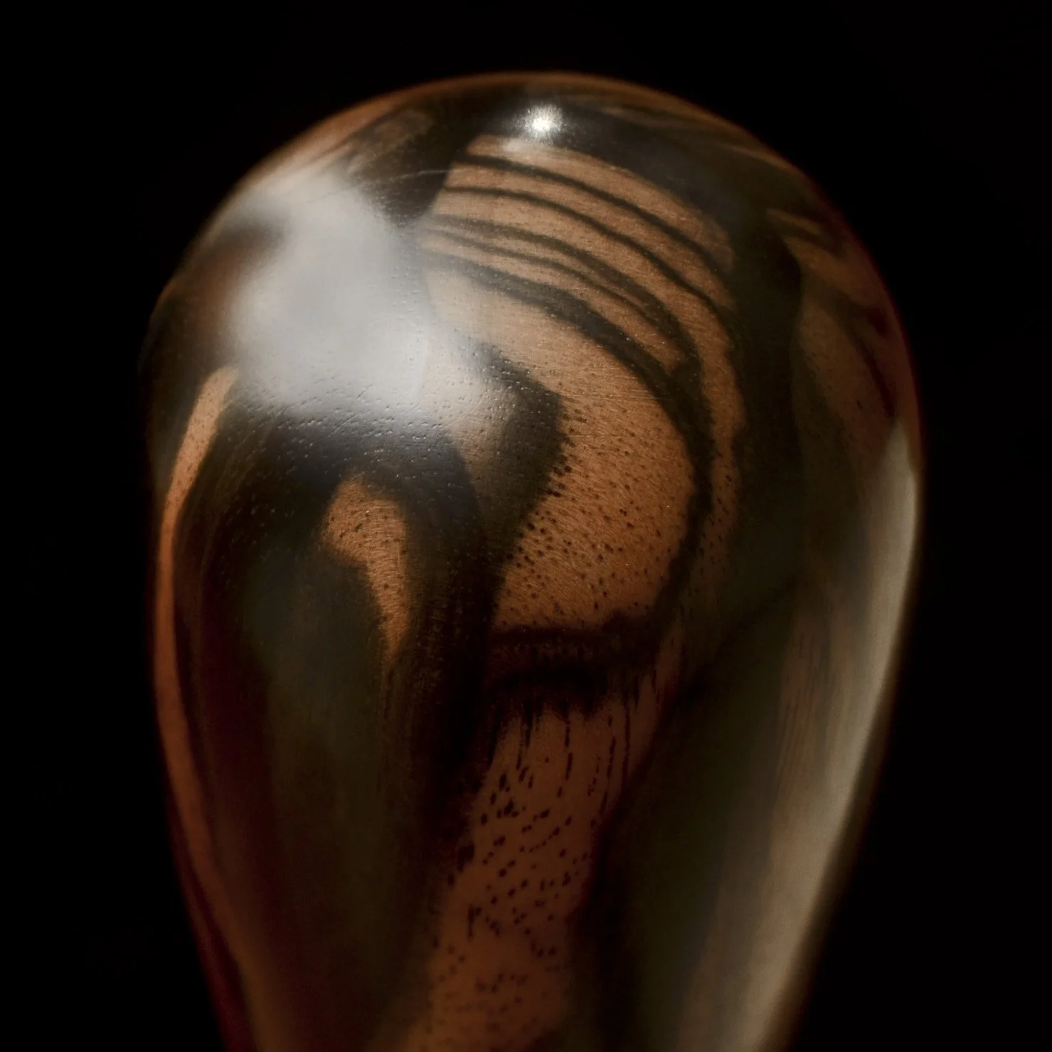 Handmade Lathe Turned Walking Stick — Gillis Canes, LLC