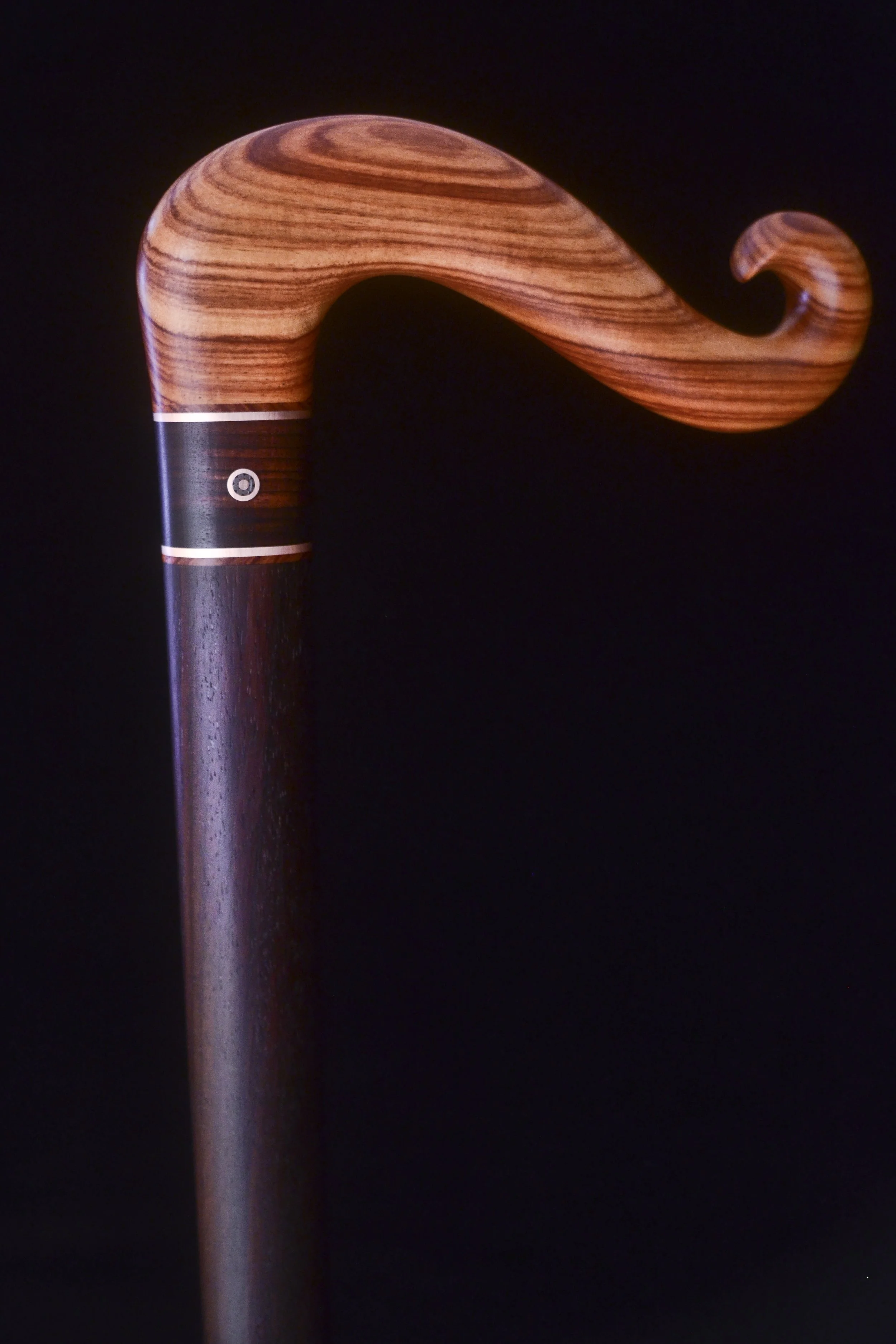 Handmade Curled Handle Walking Canes — Gillis Canes, LLC