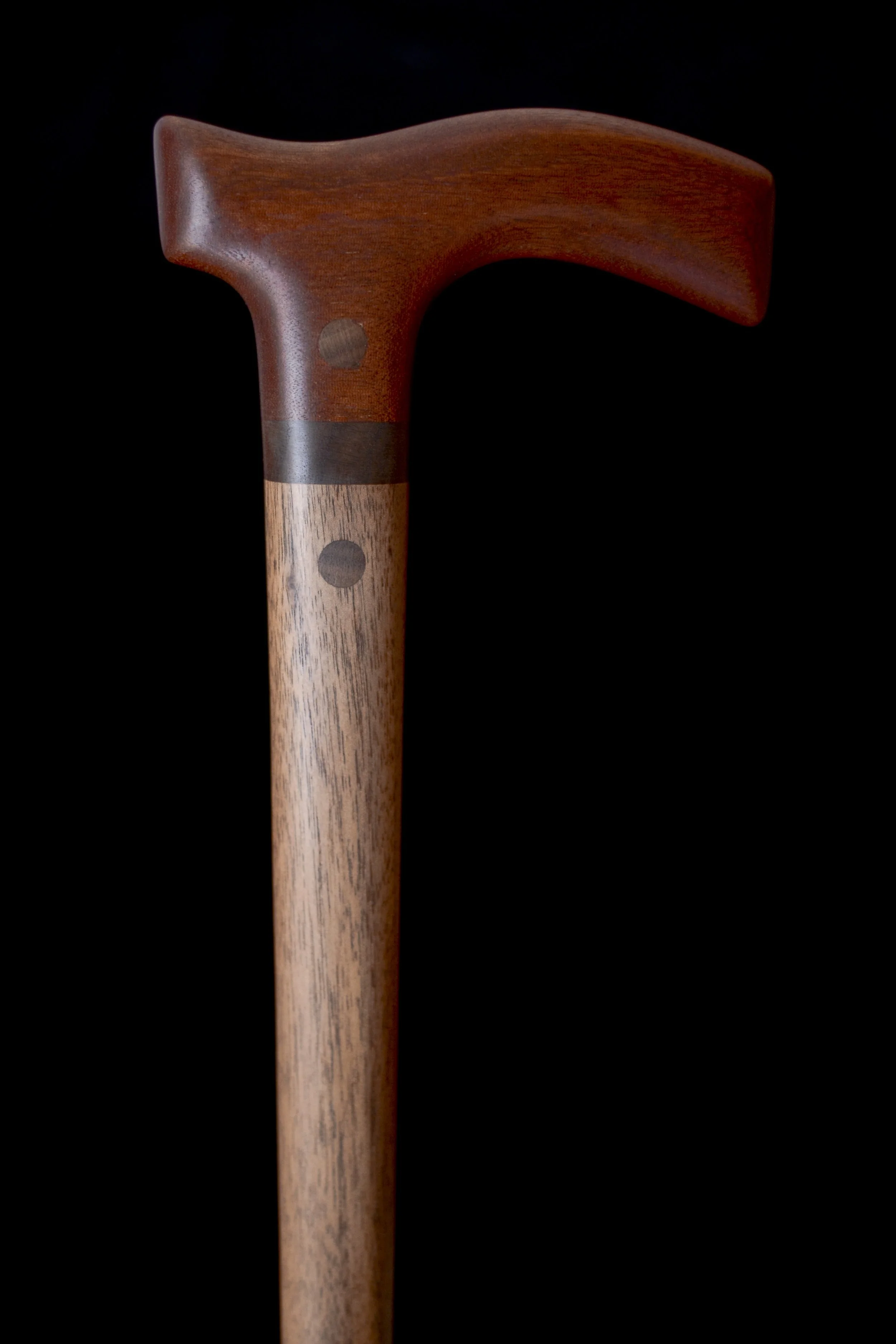 Sapele and Walnut Cane — Gillis Canes, LLC