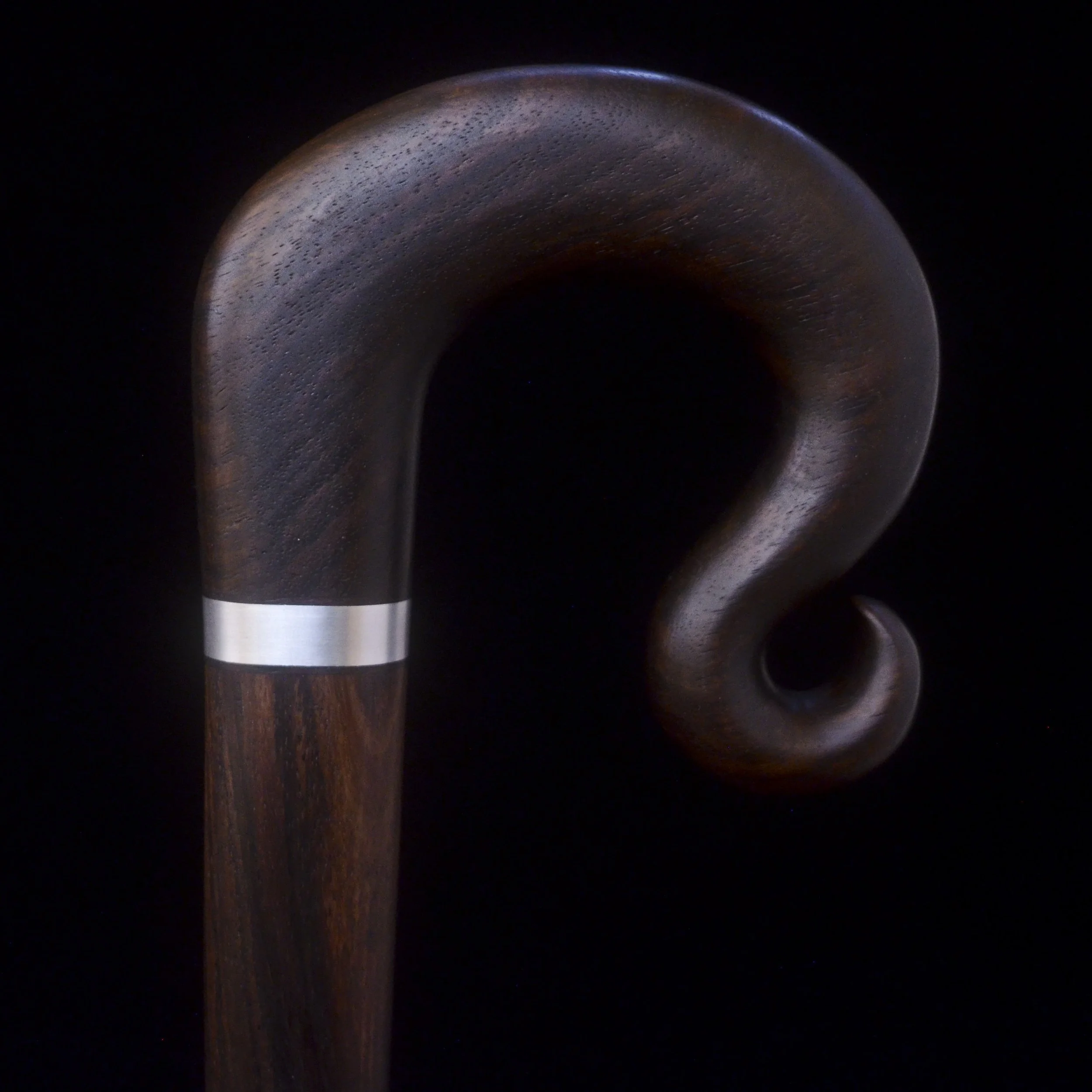 East Indian Rosewood Curl cane — Gillis Canes, LLC