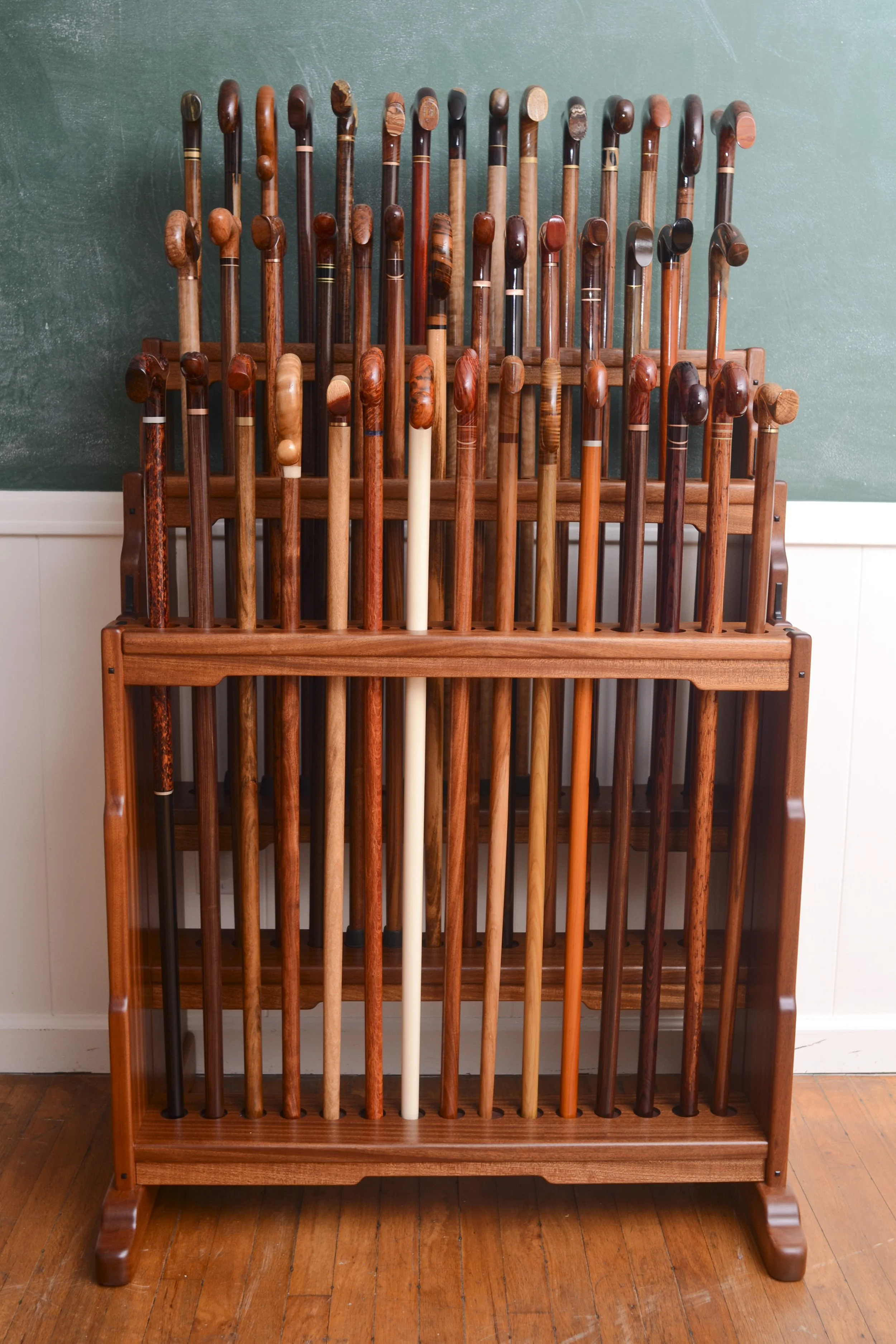 Handmade Walking Cane Stands and Holders — Gillis Canes, LLC