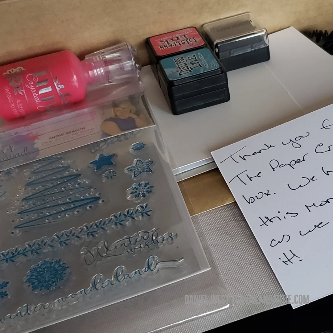 The Paper Crate Card Making Kit Review — Del & Artie