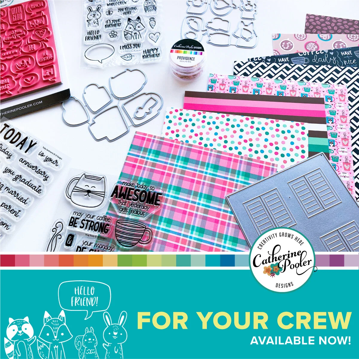 It's Release Day for Catherine Pooler's For Your Crew Collection — Del ...