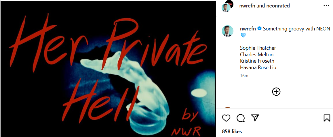 Nicolas Winding Refn's ‘Her Private Hell' to Star Charles Melton ...