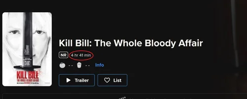 ‘Kill Bill: The Whole Bloody Affair’ is Actually 4 Hours 41 Minutes ...