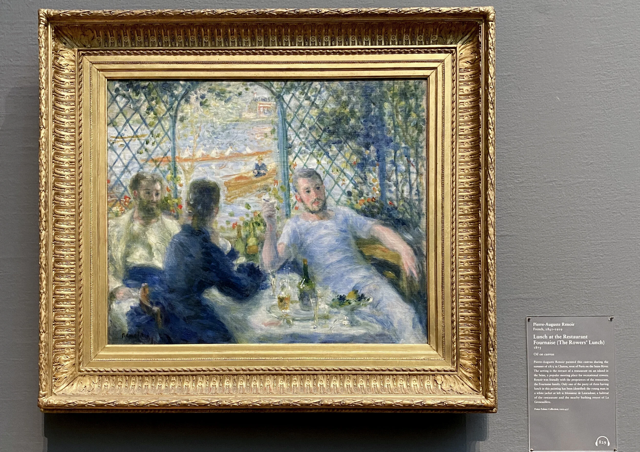 Art Institute of Chicago - Impressionism: Renoir — C'est ma vie!