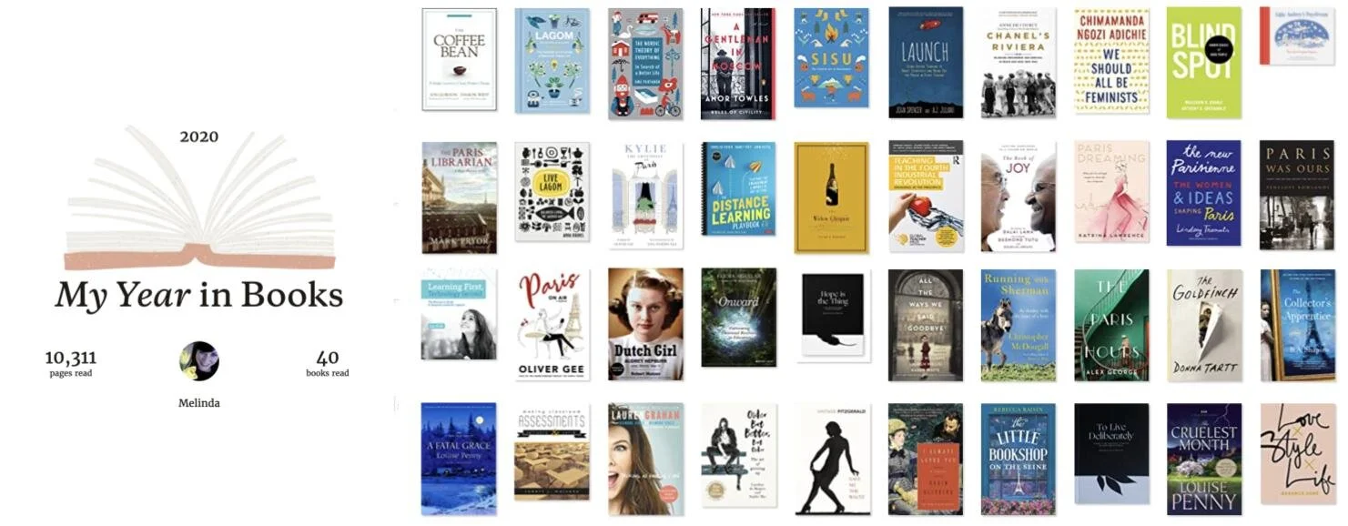 2020 Reading Challenge — C'est ma vie