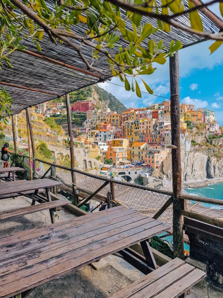 How to get the famous view of Manarola without a booking at Nessun Dorma restaurant — Helena ...