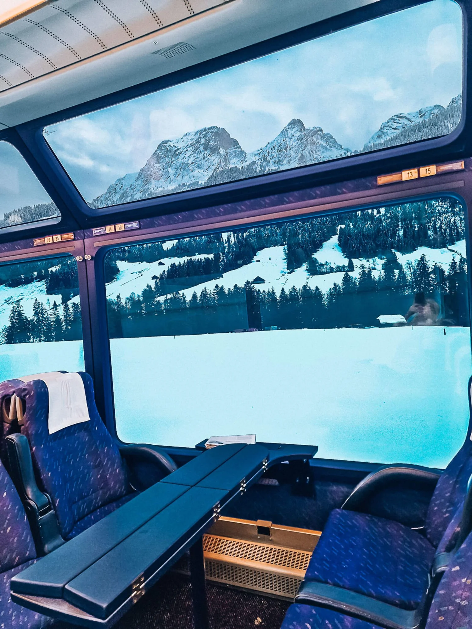 Golden Pass Belle Epoque train vs. Panoramic train — Helena Bradbury