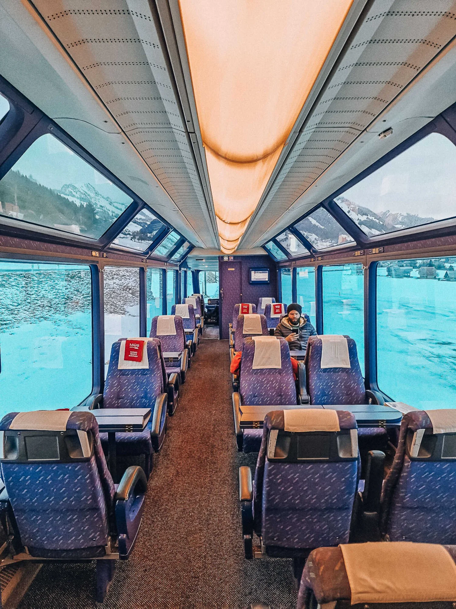 Golden Pass Belle Epoque train vs. Panoramic train — Helena Bradbury