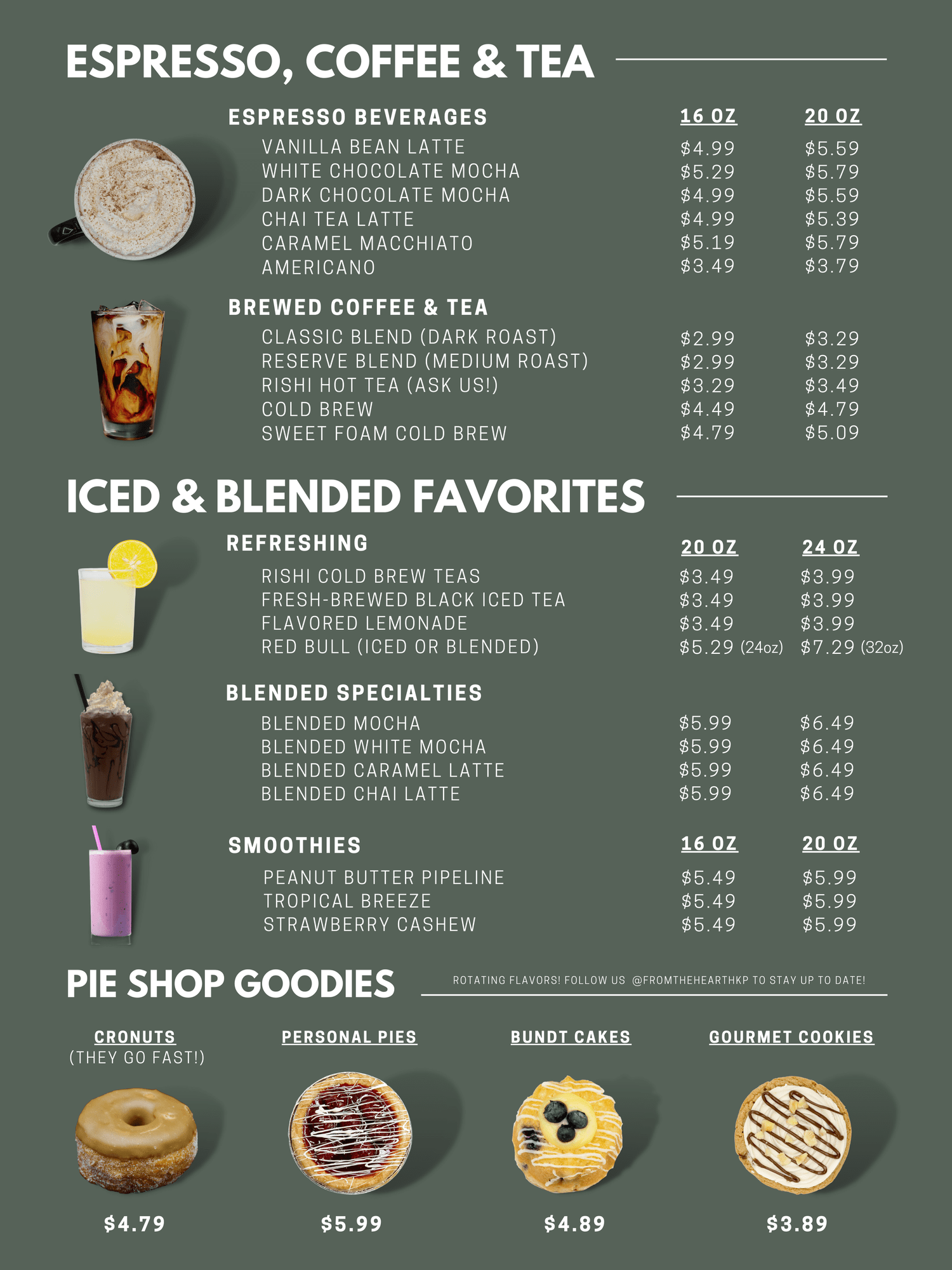 From The Hearth: ADDENDUM