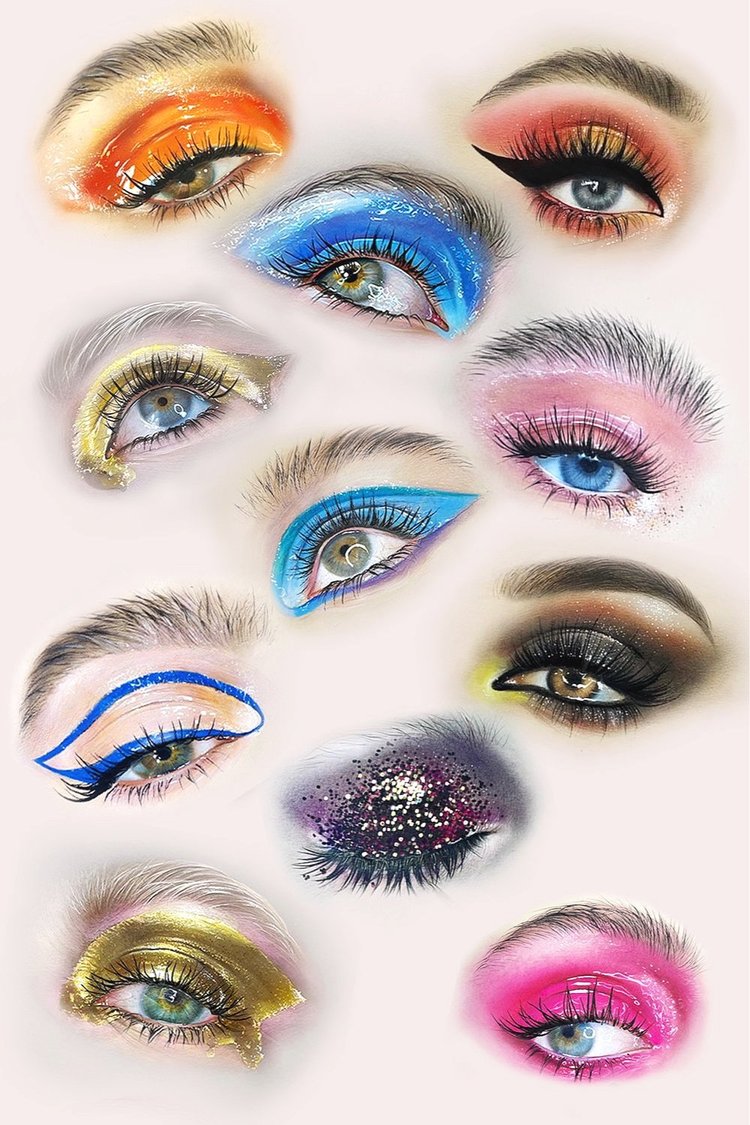 Drawing Makeup: From Concept to Realistic Art | FACECHART by Liza ...