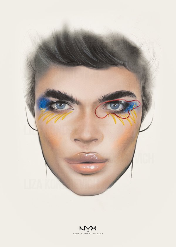 Face Chart Makeup Art | Makeup Inspiration Gallery: Unleash Your ...