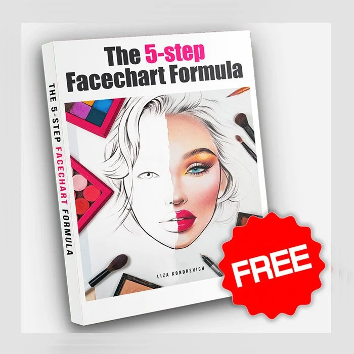 Face Chart Makeup Art | FREE Face Chart PDF Template & Guide