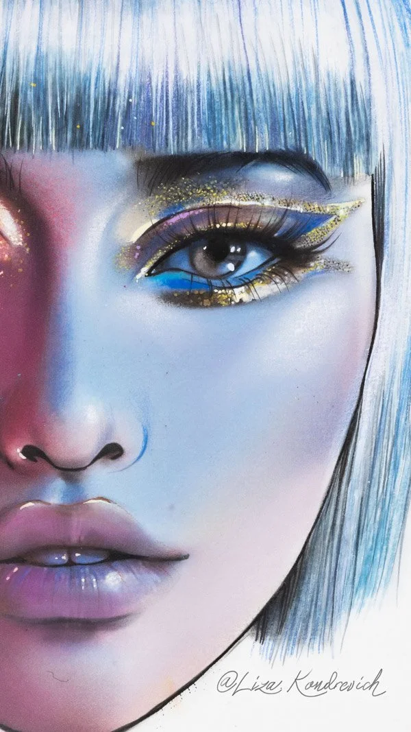 FACECHART | Face Chart Makeup Art by Liza Kondrevich