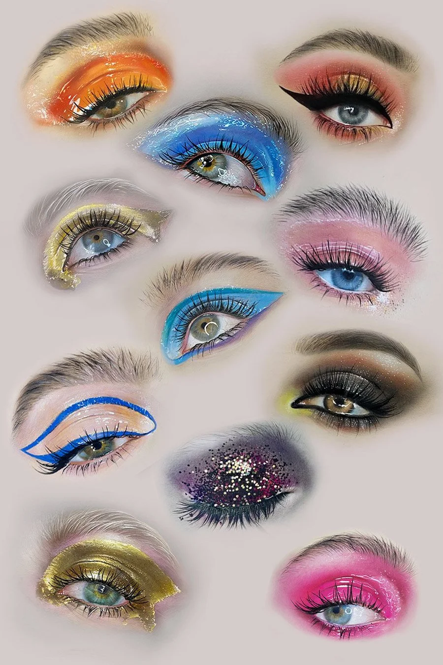 FACECHART | Face Chart Makeup Art by Liza Kondrevich