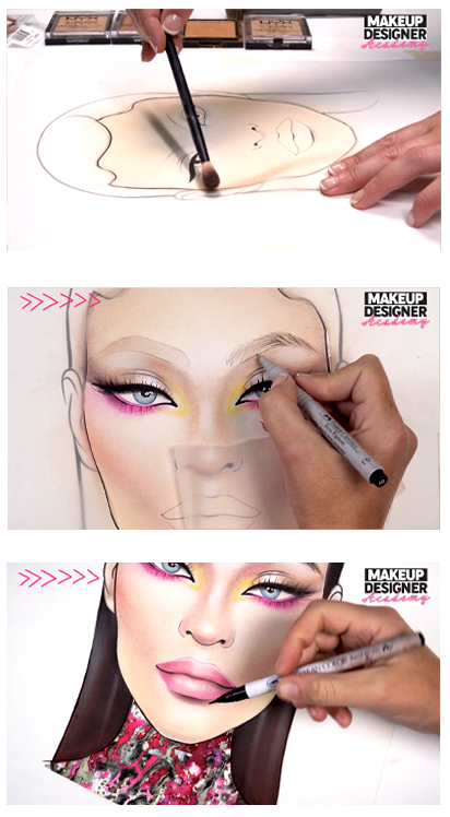 Face Chart Makeup Art | Master Face Charts Online: The Makeup Artist's ...