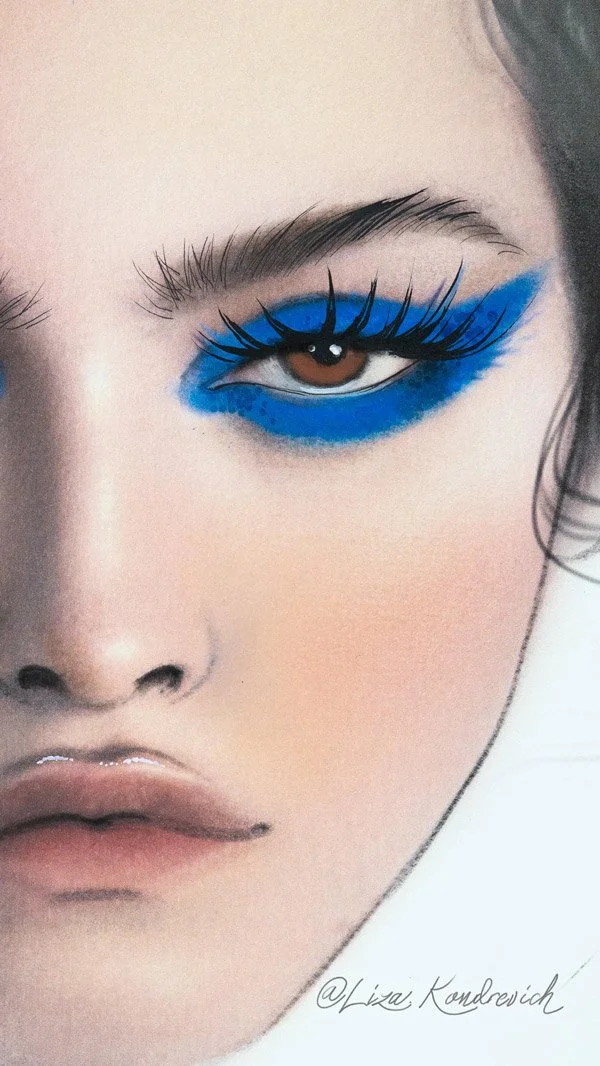 FACECHART | Face Chart Makeup Art by Liza Kondrevich