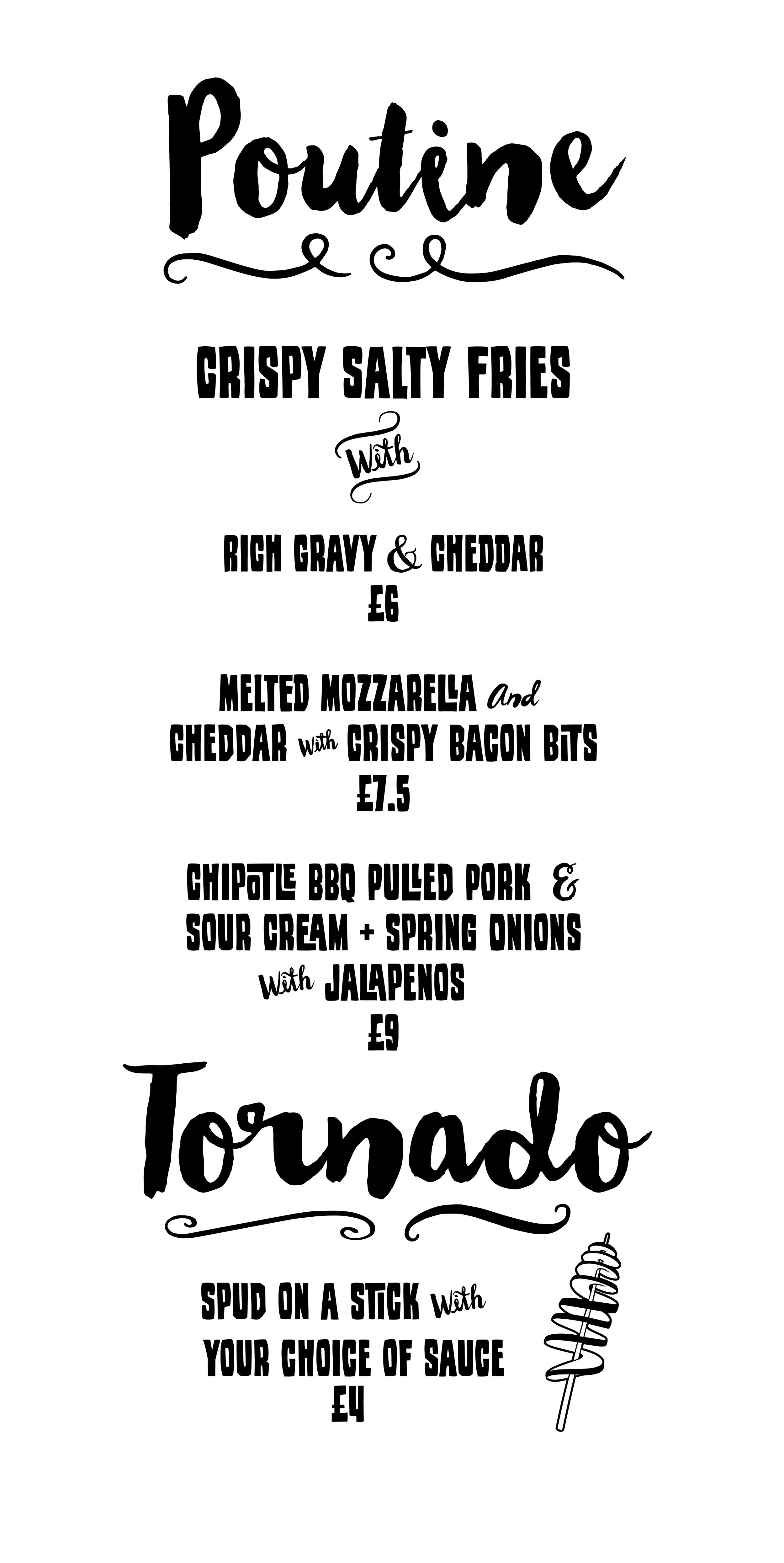 Menu — Cargo Kitchen UK