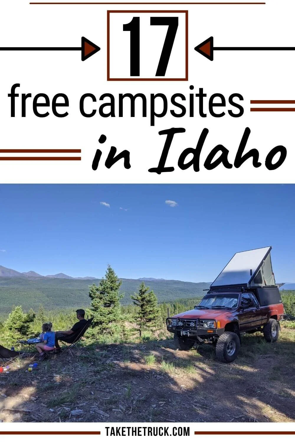 Free Camping in Idaho: 17 Awesome Dispersed Camping Spots | Take The Truck