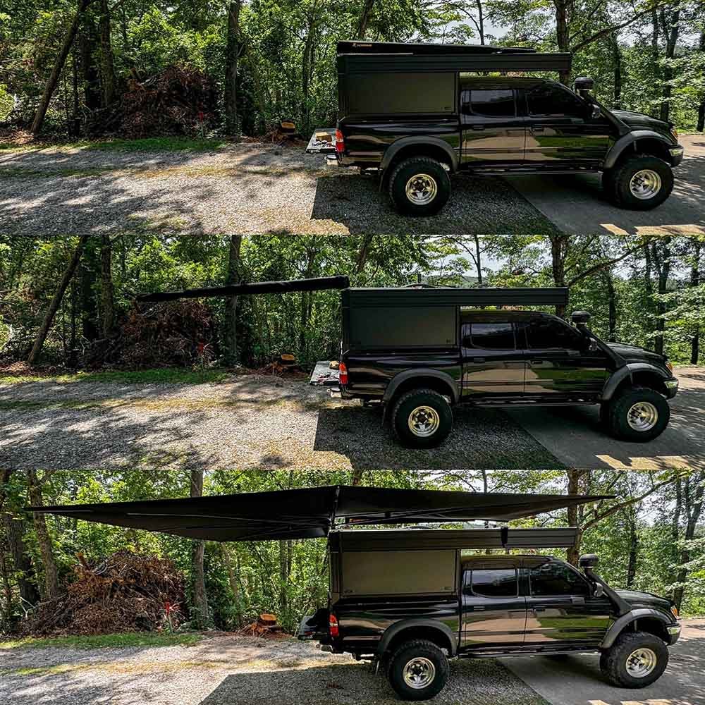 Tune Outdoor M1 Pop Up Truck Camper Review | Take The Truck