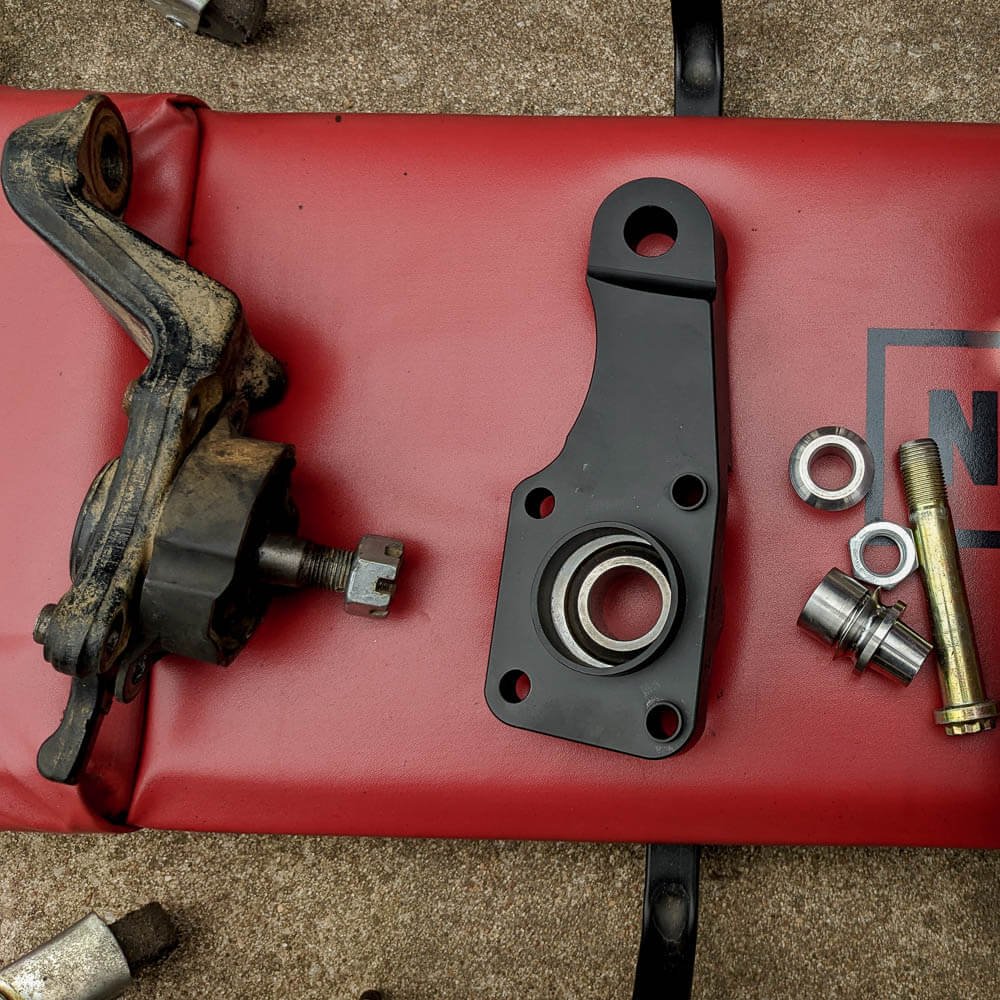 Left Control Arm Detroit Axle 4-Piece Front Lower Control Arm & Ball ...