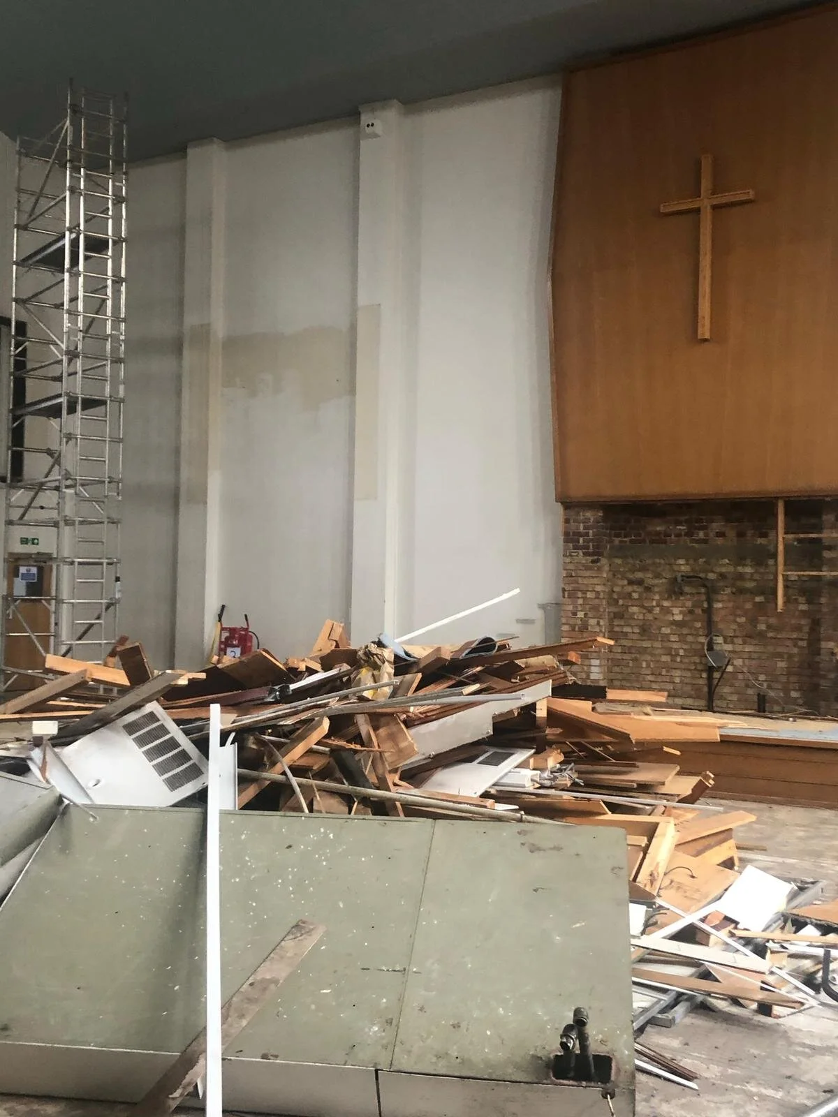 Progress at Duke Street Church — studio partington