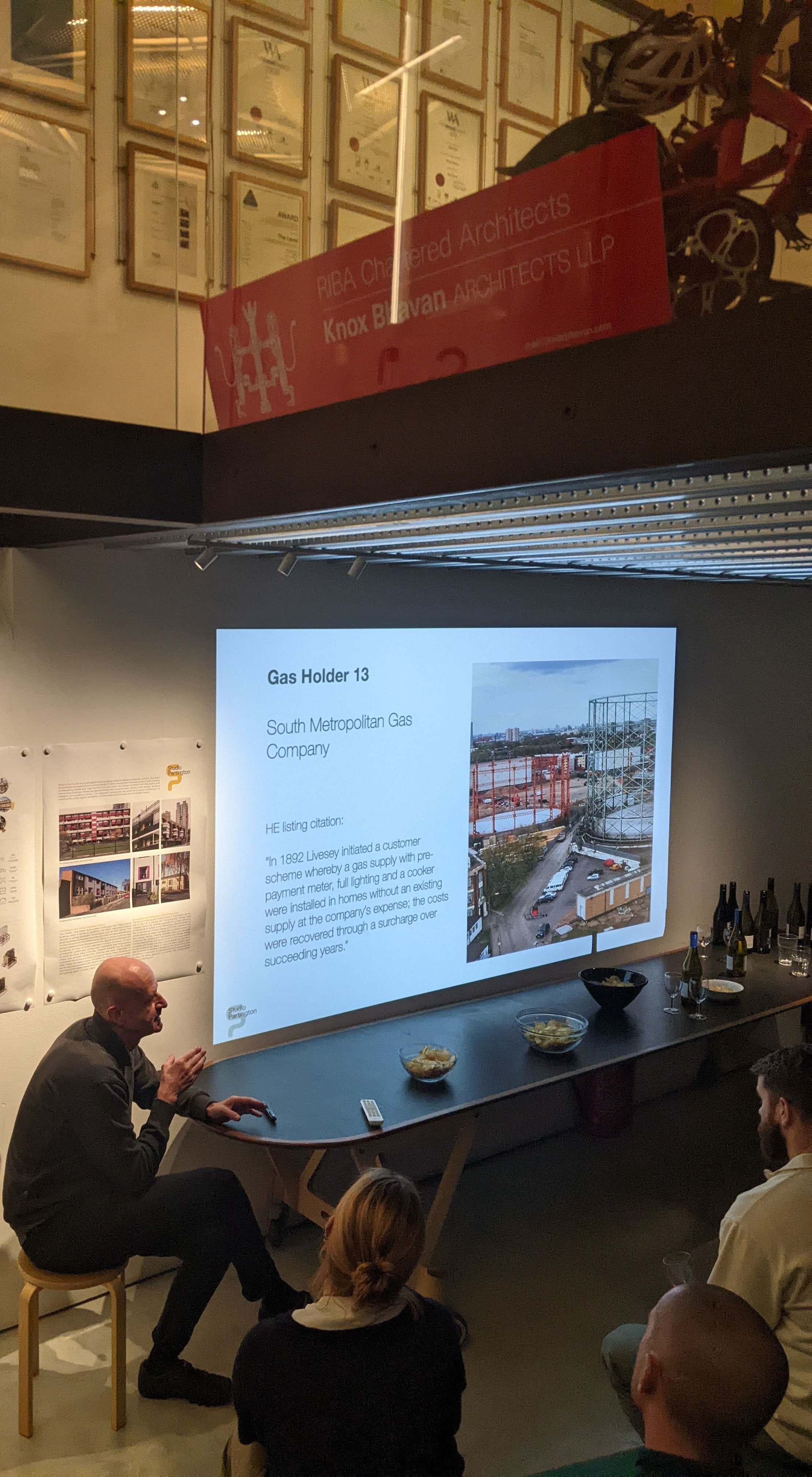 Studio Partington and Knox Bhavan Evening — studio partington