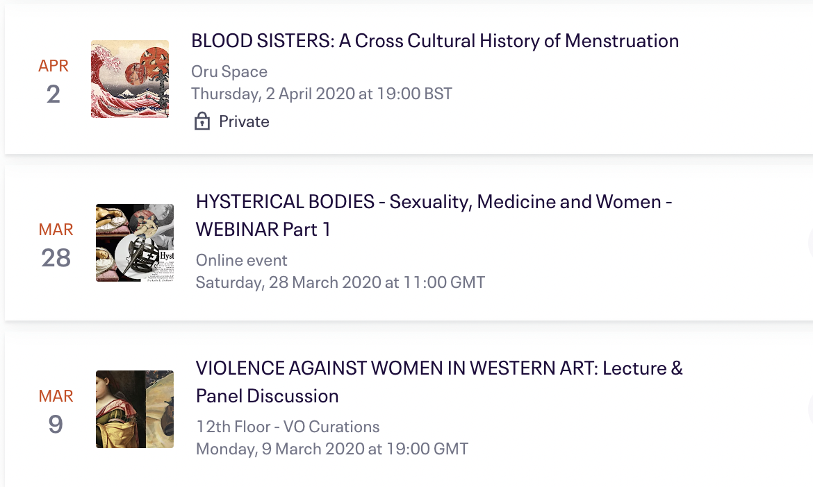 EVENTS — THE FEMINIST LECTURE PROGRAM