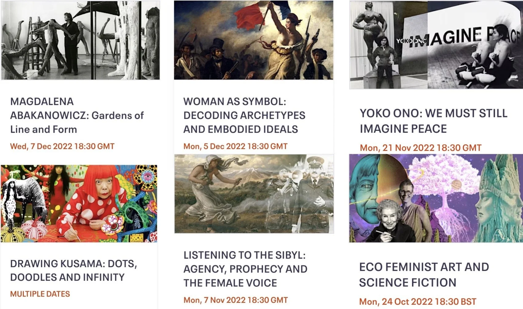 EVENTS — THE FEMINIST LECTURE PROGRAM