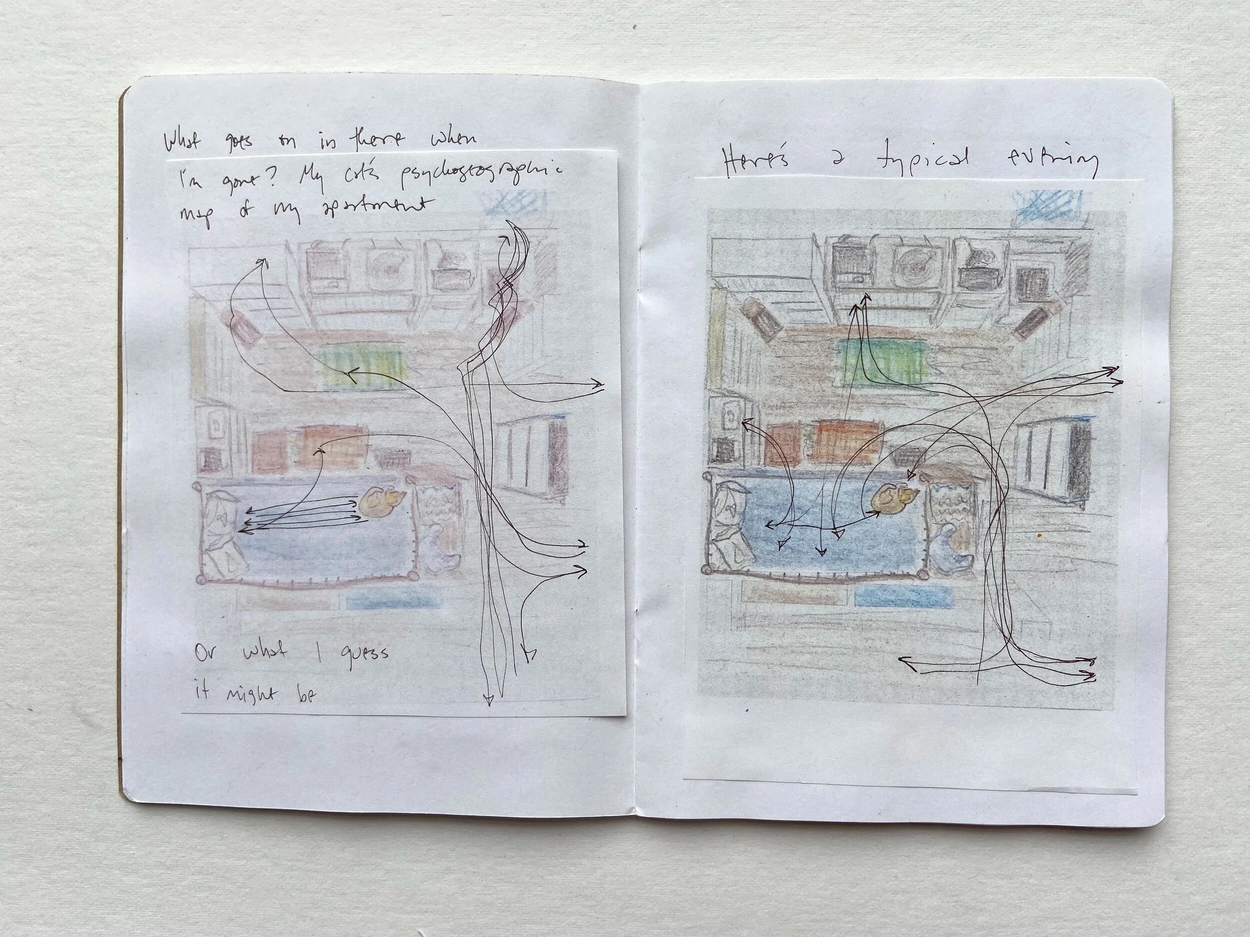 Mapping It Out — Brooklyn Art Library / The Sketchbook Project