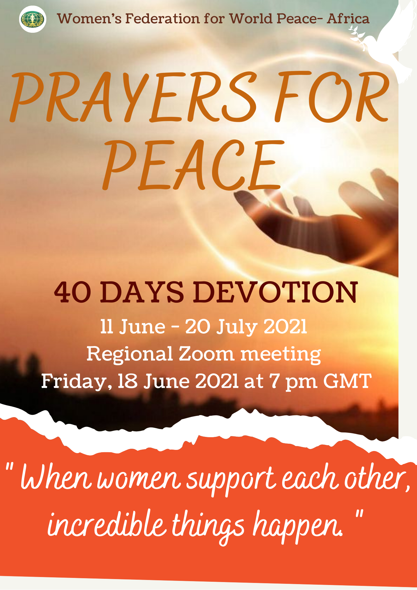 Women of Africa Offers Prayers for Peace (WFWP Africa) — Women's ...