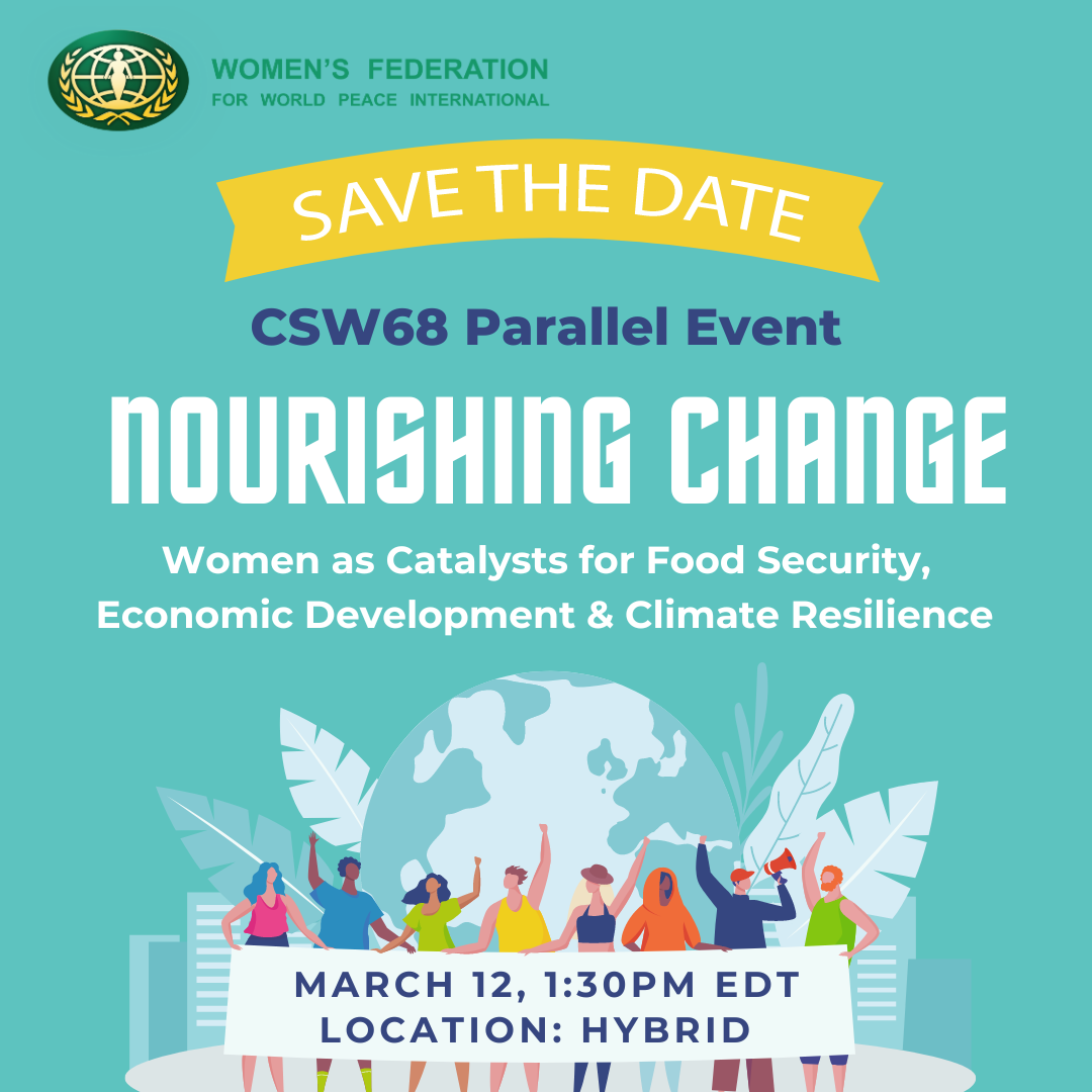 CSW68 WFWP Parallel Event — Women's Federation For World Peace International