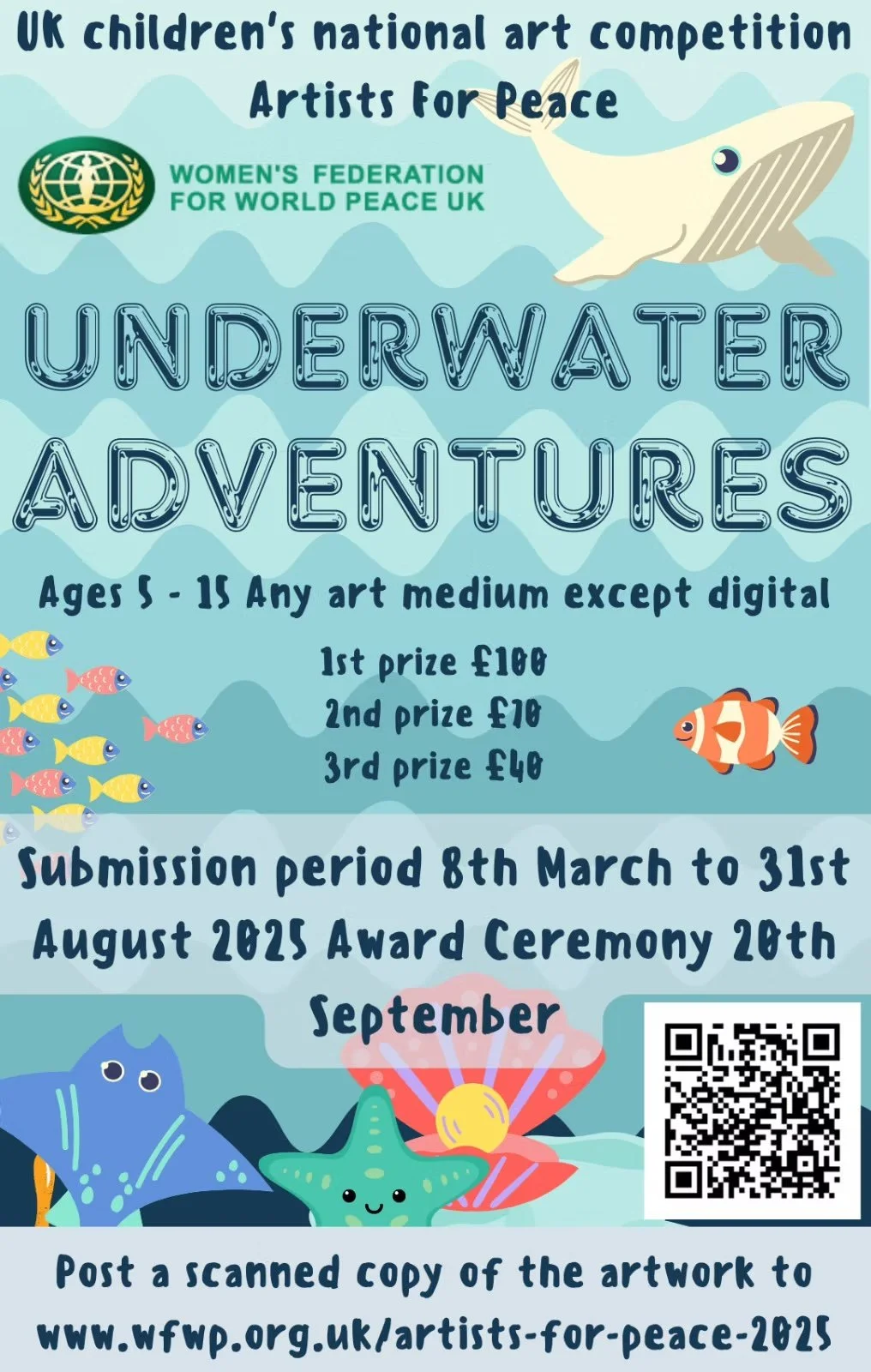 ARTISTS FOR PEACE 2025 - Art Contest for Children — Women's Federation ...