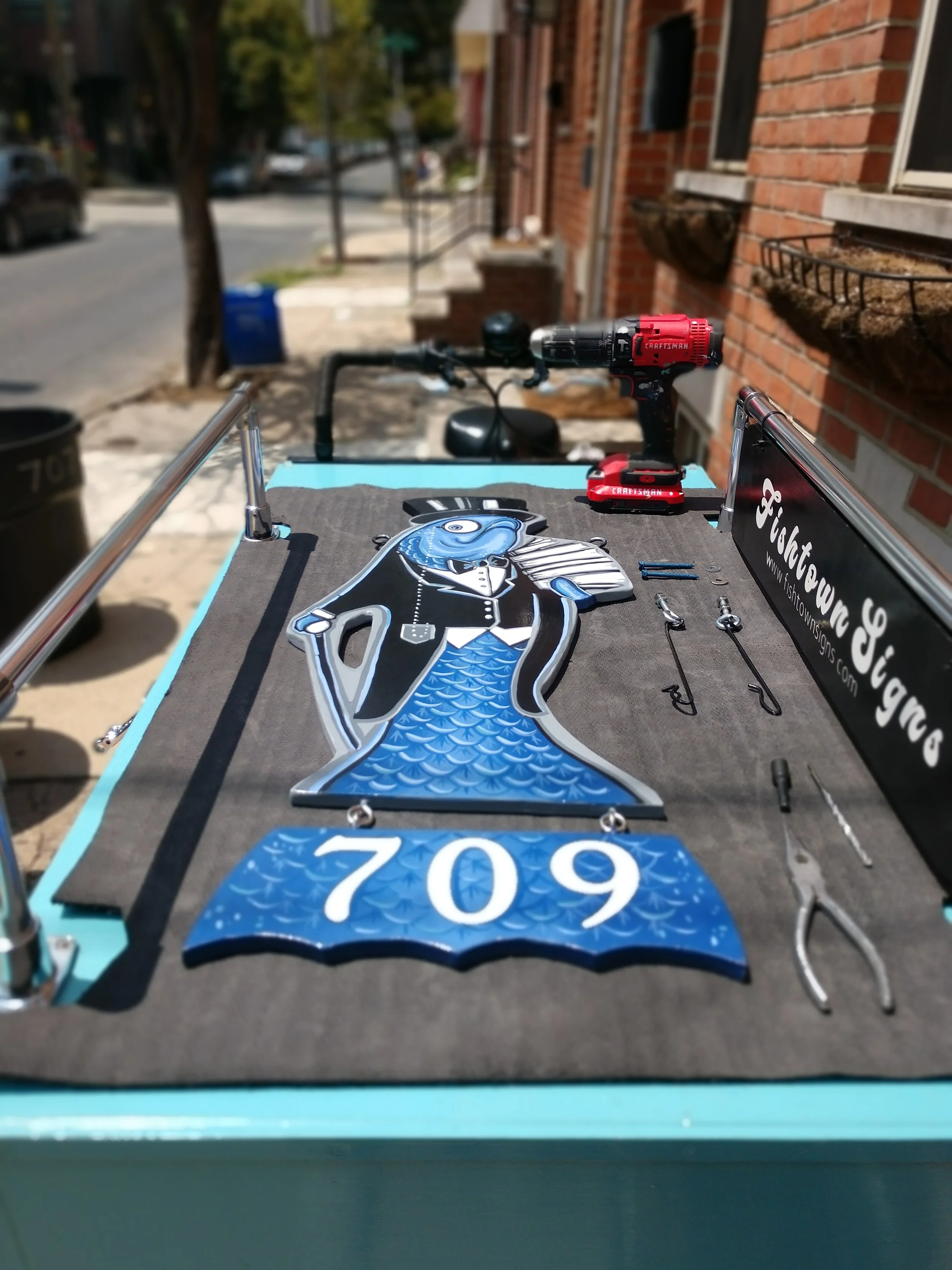 Fancy Fish — Fishtown Signs