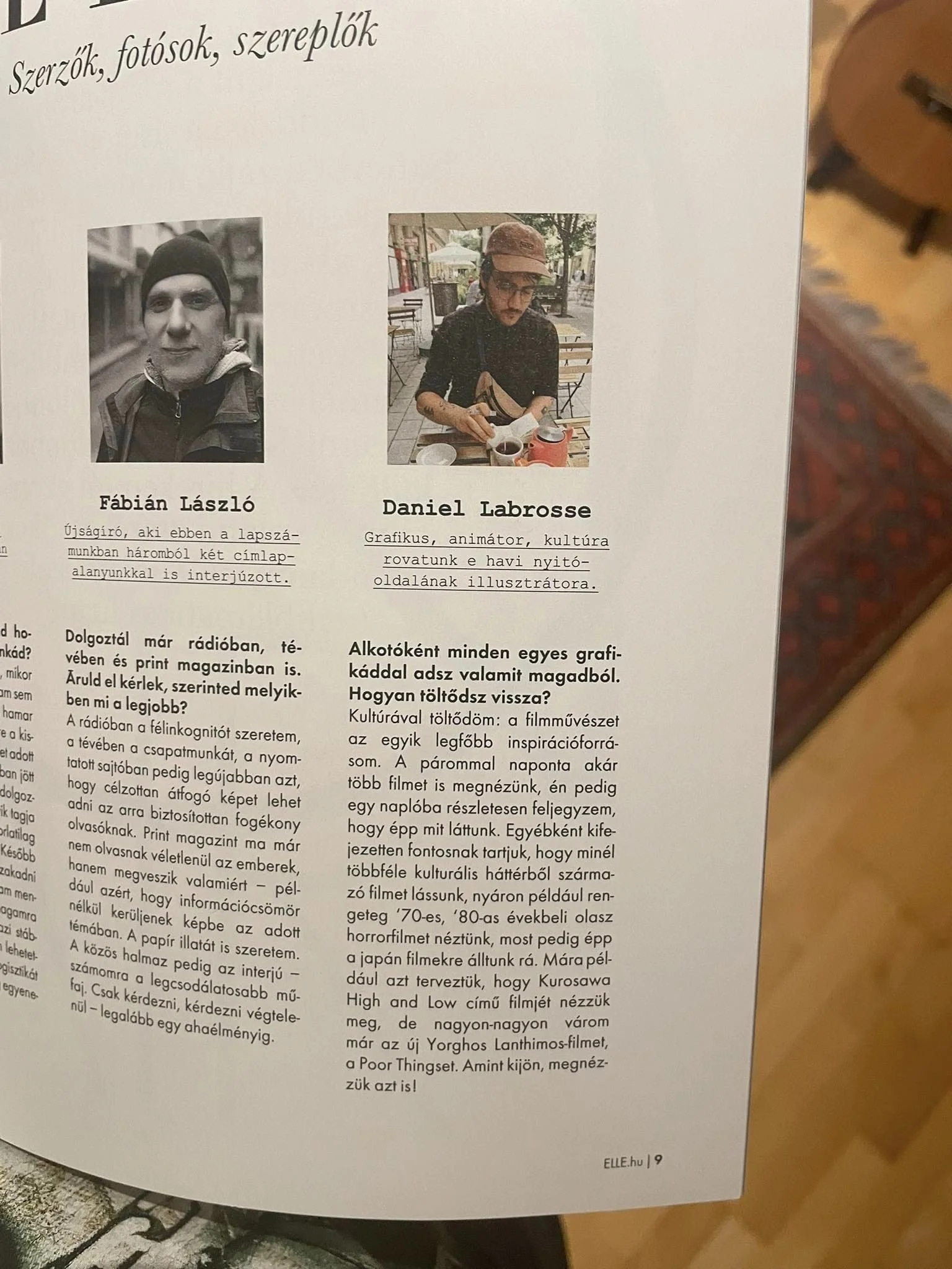 Illustrations — Daniel Labrosse