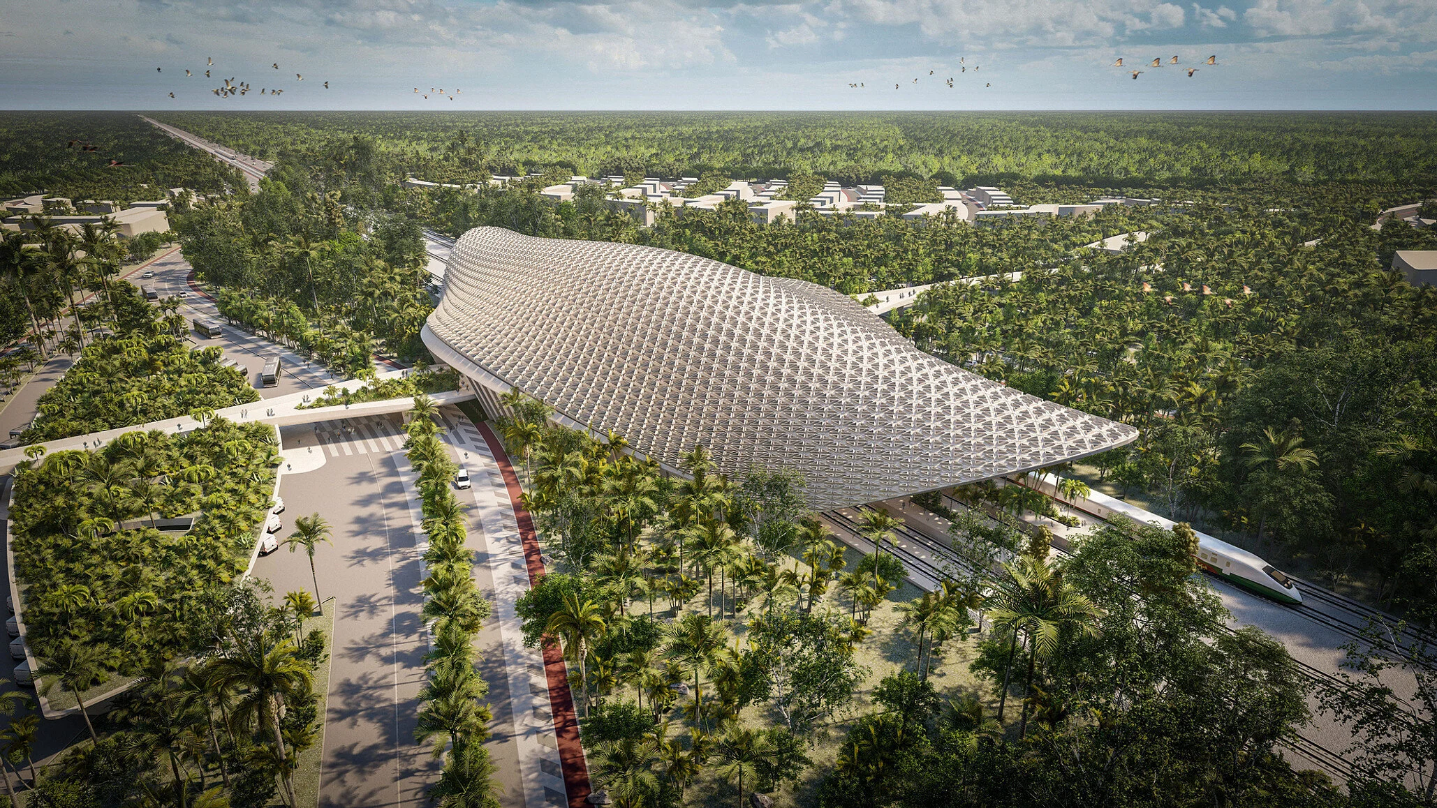Estación del Tren Maya en Tulum — Studio Uno Arquitectura