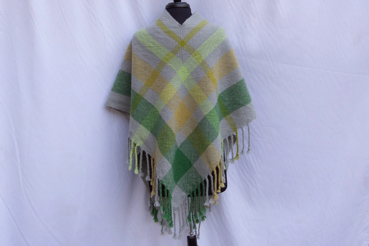 Handwoven V-Shawl 1212 — Meridian Jacobs