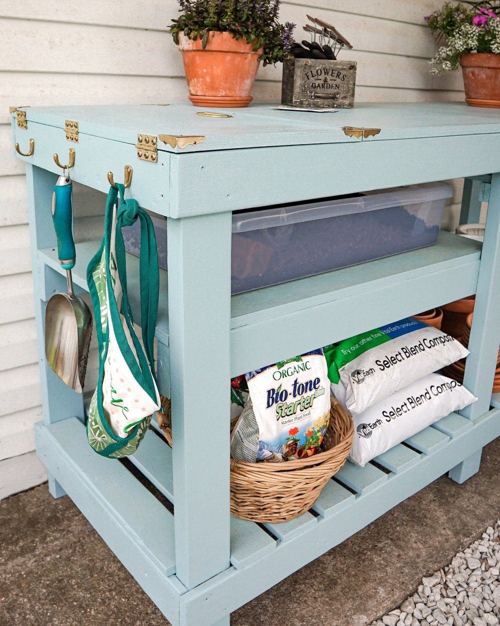 New Potting Table || DIY — Shirin Askari
