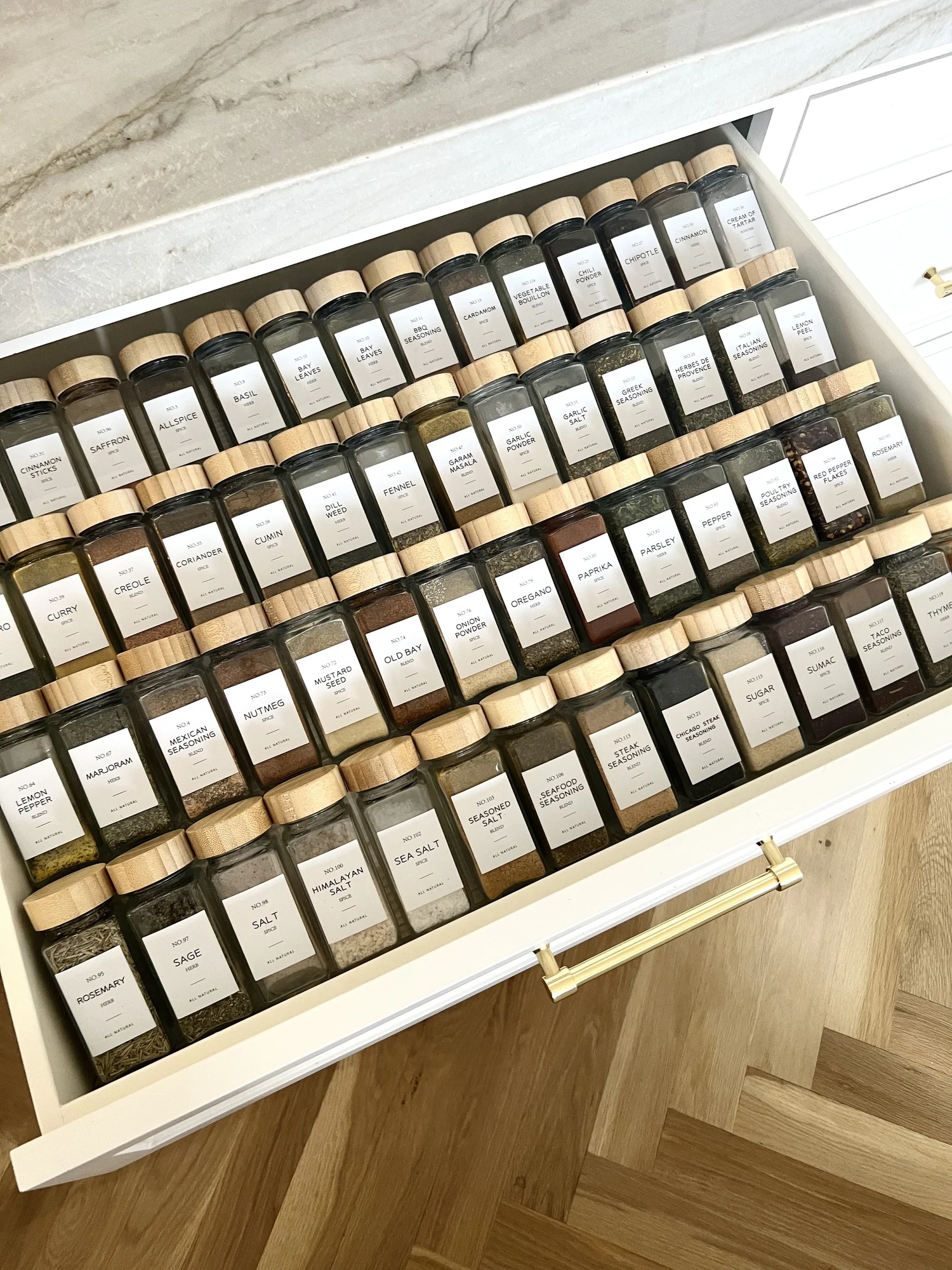 Spice Drawer Organization — Shirin Askari