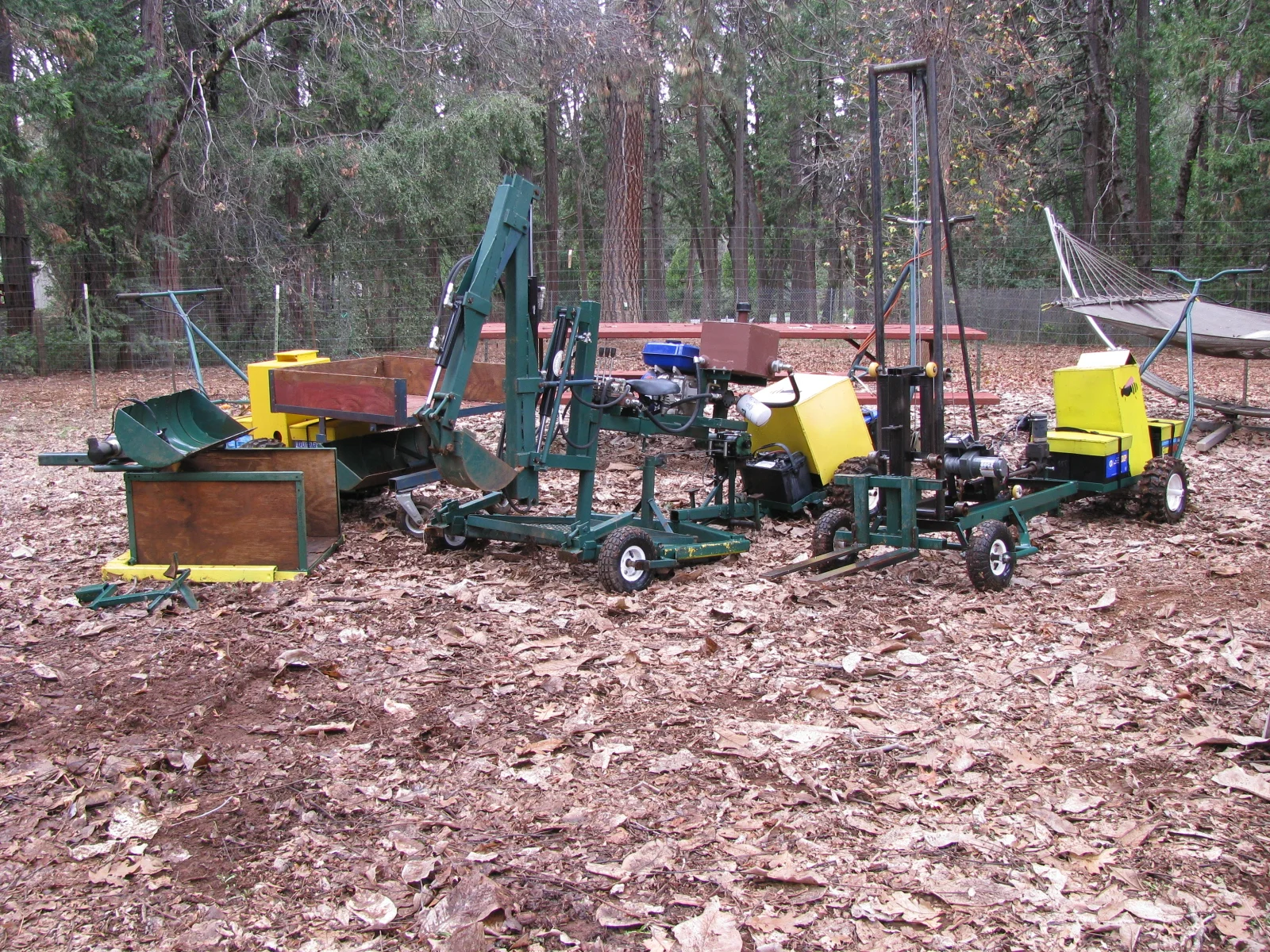 The Greens Machines and Cycles