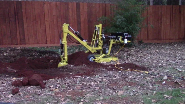 Cad Plans for the powerful hybrid backhoe. — The Greens Machines and Cycles