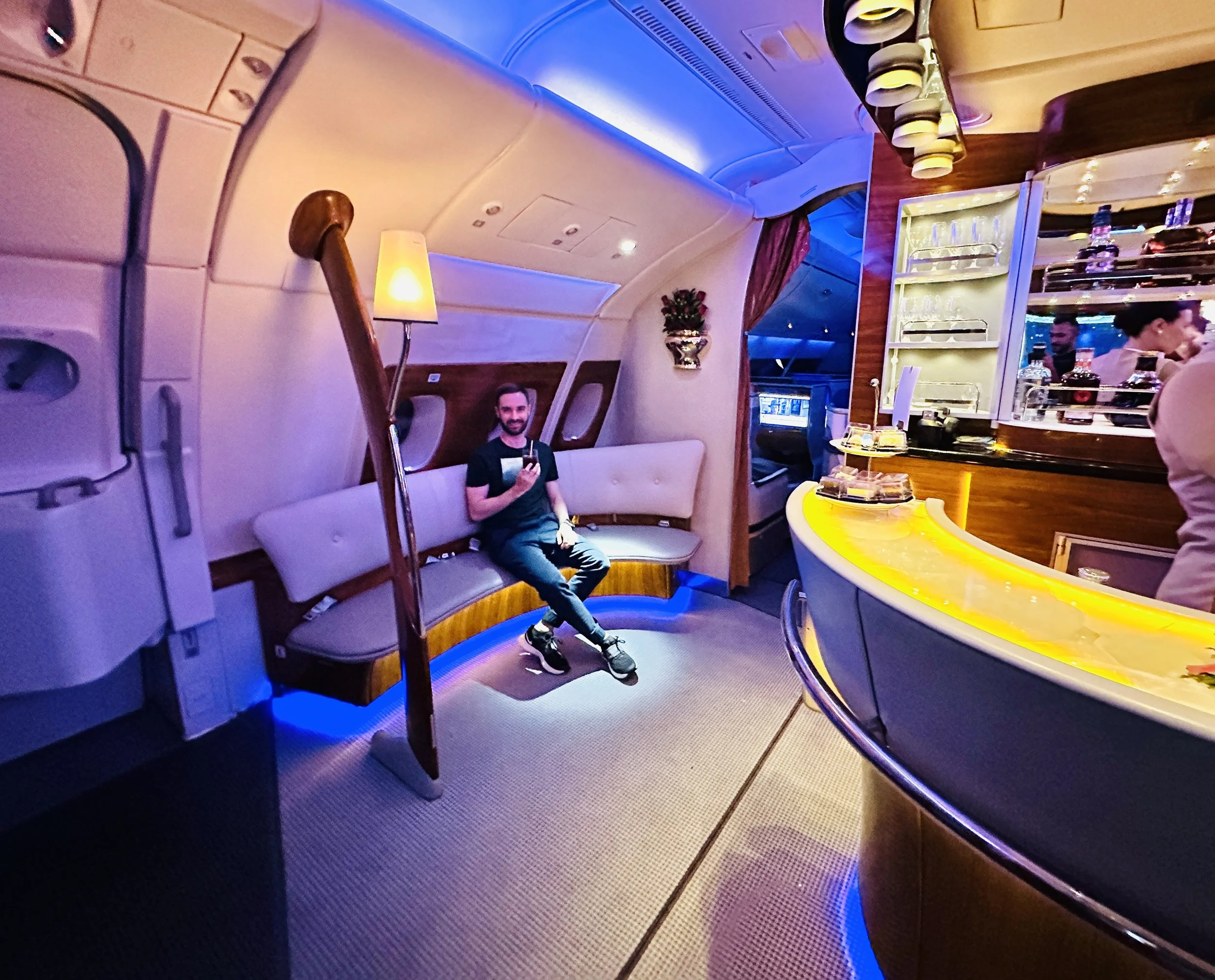 Airbus A380 Emirates Interior