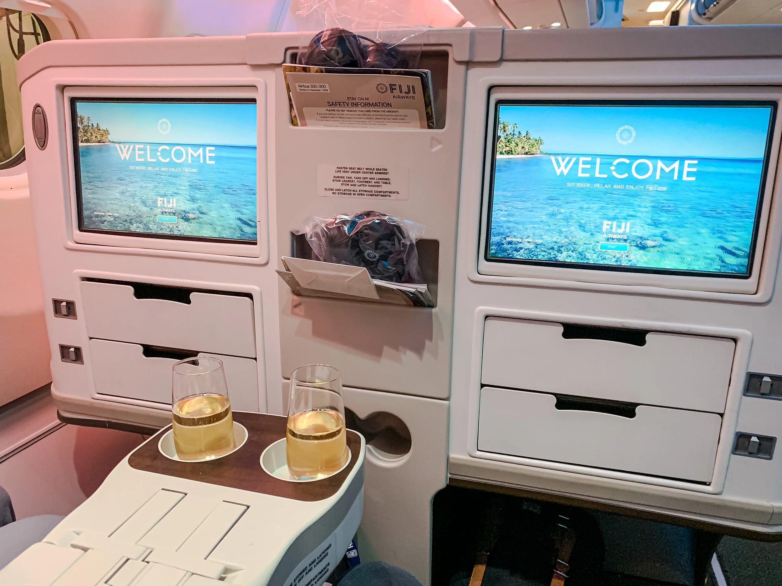 Fiji Airways Business Class Review - LAX to Nadi (Airbus A330) — Hyder ...
