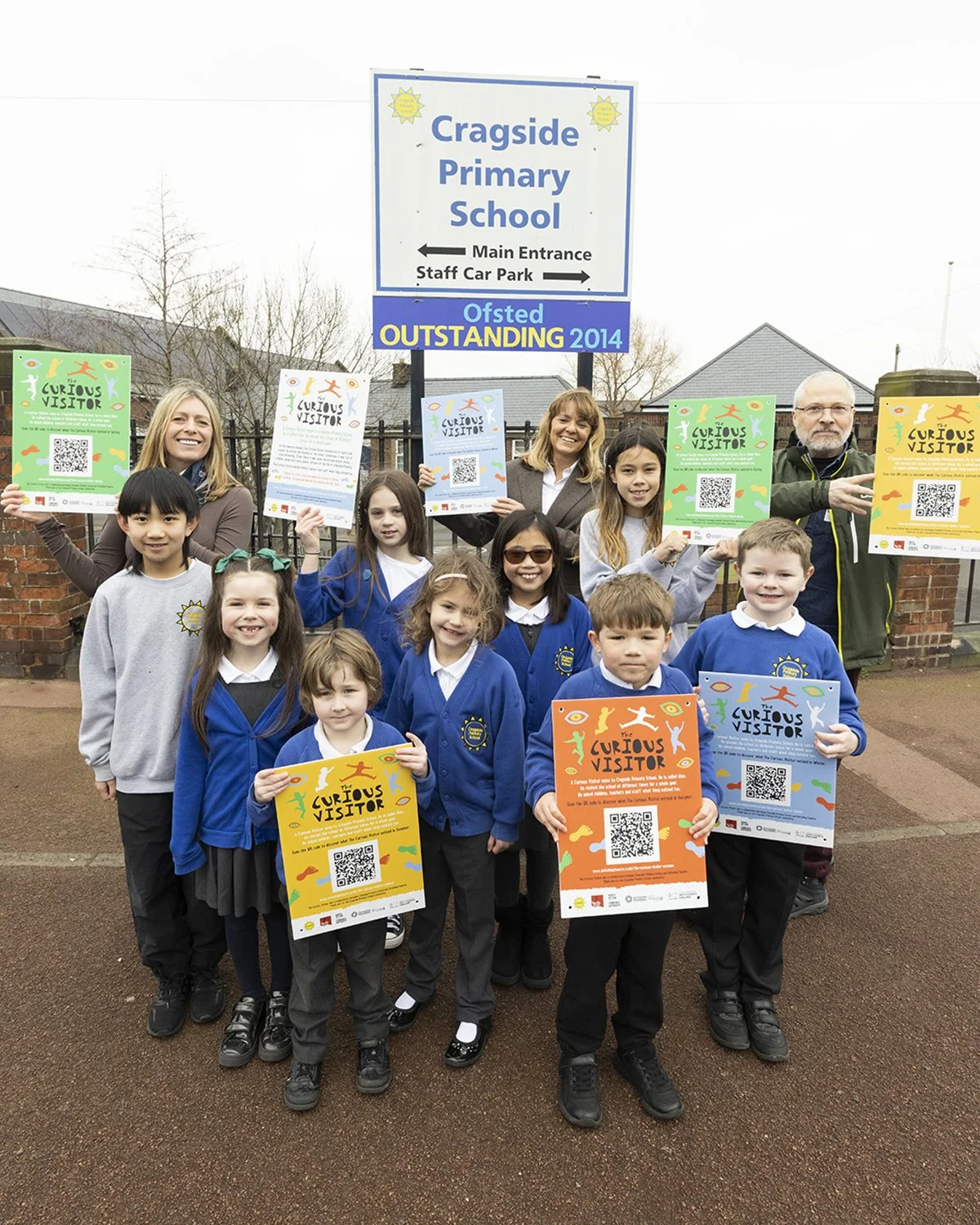 The Curious Visitor at Cragside Primary School | Unfolding Theatre